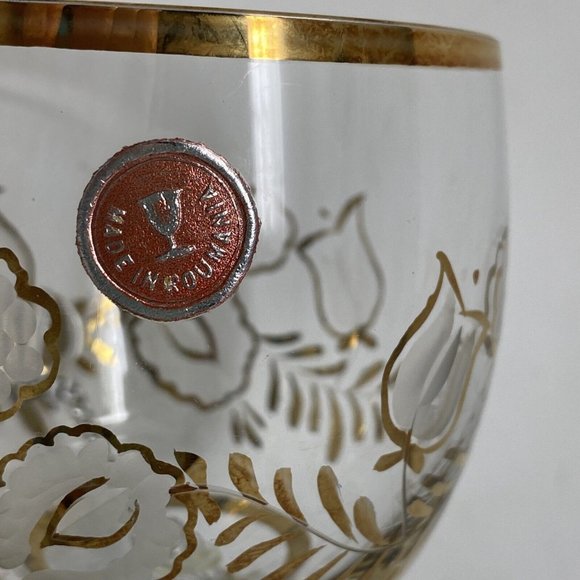 Made In Poland | Accents | Vintage Polish Hand Blown Etched Glass Bell ...